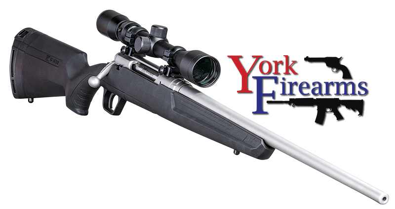 Savage Arms Axis XP Stainless 6.5CRD Scoped Bolt Action Rifle NEW 57289 ...