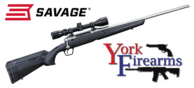 Savage Arms Axis XP Stainless 6.5CRD Scoped Bolt Action Rifle NEW 57289 ...