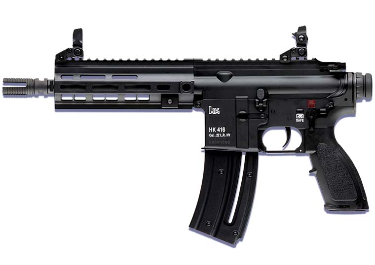 Heckler & Koch HK416 22LR 8.5" 20rd M-LOK Pistol NEW 81000403 - Semi ...