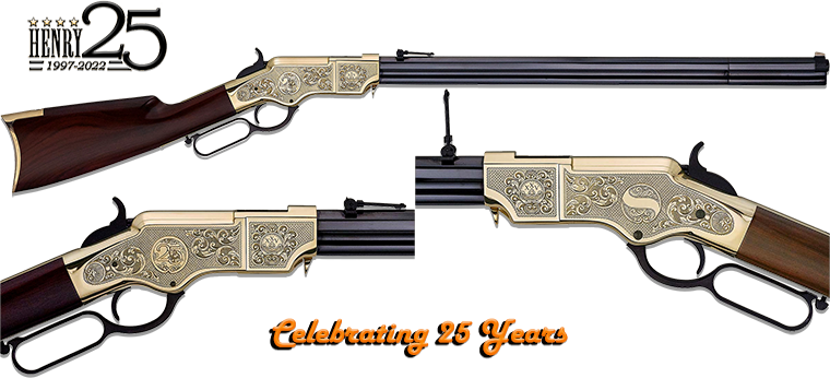 Henry Original Deluxe Engraved 25th Anniversary Edition 44-40WCF H011D ...
