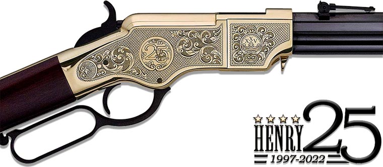 Henry Original Deluxe Engraved 25th Anniversary Edition 44-40WCF H011D ...