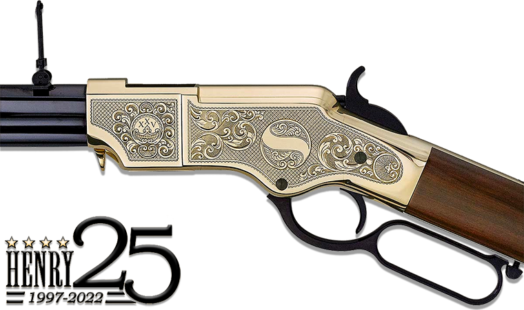 Henry Original Deluxe Engraved 25th Anniversary Edition 44-40WCF H011D ...