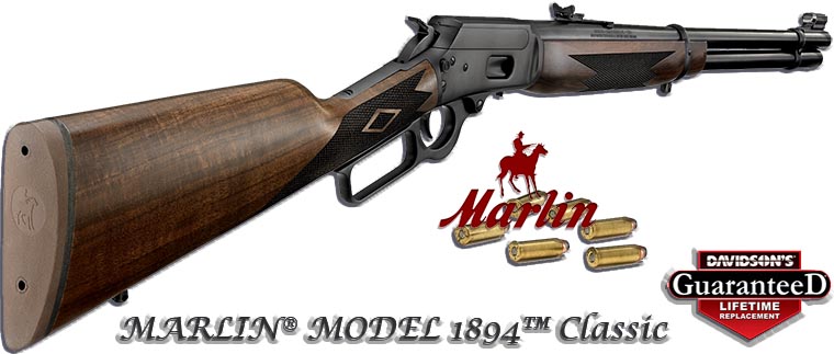 Marlin / Ruger 1894 Classic Walnut Stock 44Mag/Spl 20" NEW 70401 ...