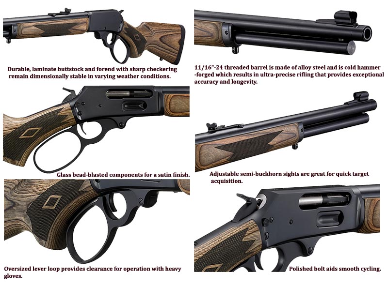 Marlin / Ruger 1895 GBL Guide Big Loop 45-70 19"Threaded NEW 70456 ...