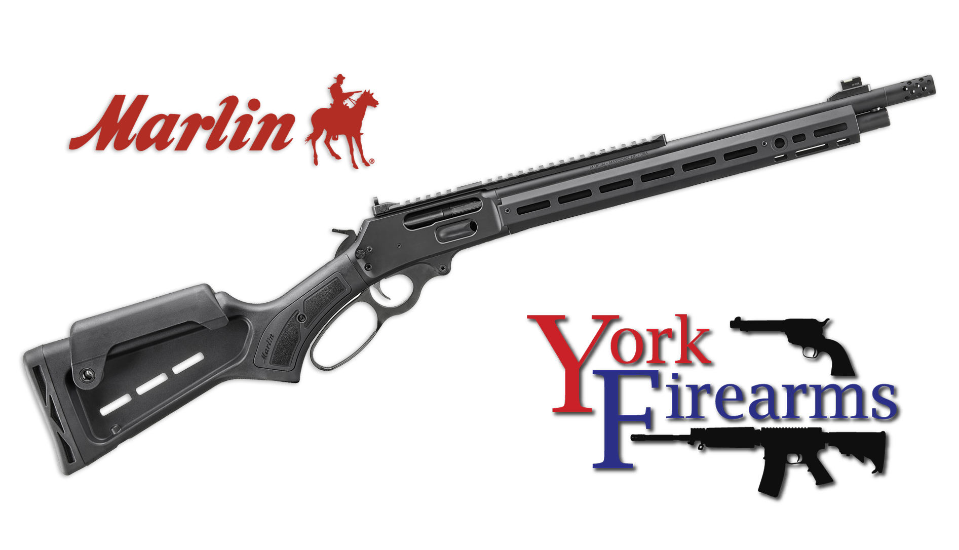 Marlin 1895 Dark Series 45-70GOVT 16" Threaded Lever Action Rifle NEW ...