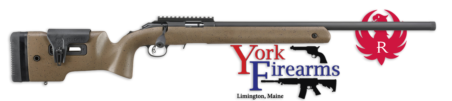 Ruger American Rimfire Long-Range Target 22LR 22" Rifle NEW 8378 - Bolt ...