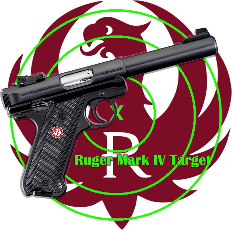 Ruger Mark IV Target 5.5" Bull Barrel Blued 22LR 10rd Handgun NEW 40101 ...