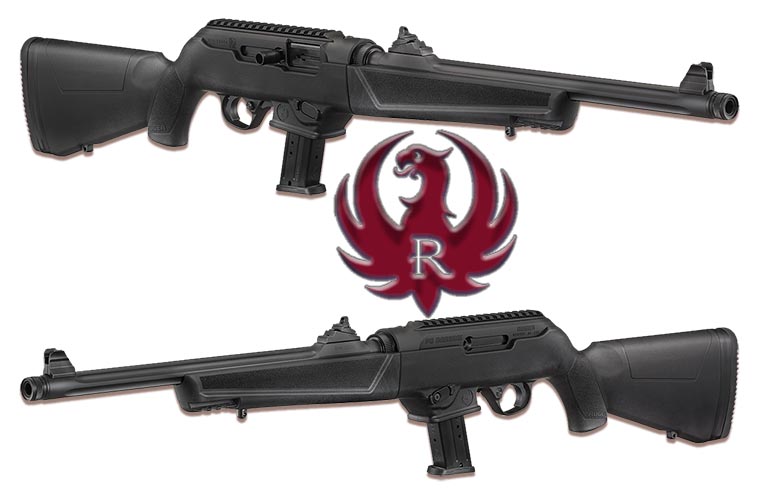 Ruger PC Carbine 9mm 17rd Threaded Barrel Takedown Rifle NEW 19100 ...