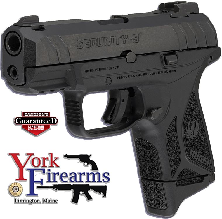 Ruger Security-9 Compact PRO 9MM 3/10R Mags Tritium Sights New 3815 ...