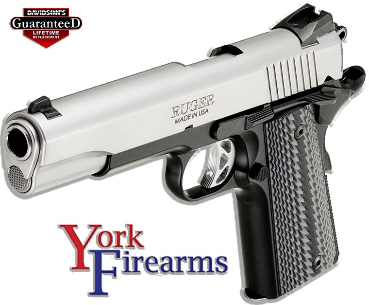 Ruger SR1911 Lightweight 45ACP 5" 7&8R Mags Stainless/Aluminum NEW 6792 ...