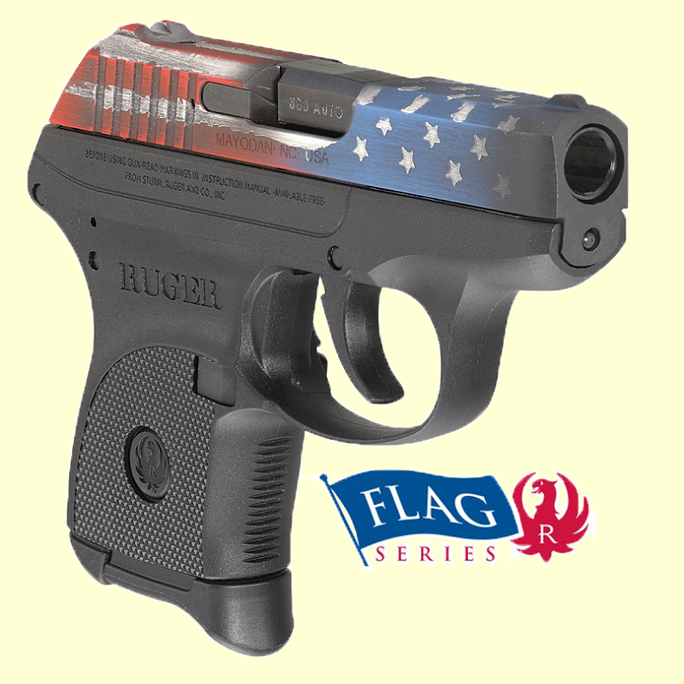 Ruger American Flag LCP 380ACP 6R Compact Handgun NEW 13710 - Semi Auto ...