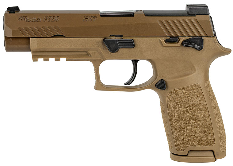 Sig P320 M17 9mm 17R+2/21R Mags Coyote Tan SIGLITE/NS/Opt Rdy !NEW ...