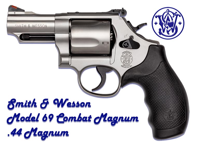 Smith & Wesson 69 Combat Magnum 44Mag/44Spl Stainless Steel New 10064 ...