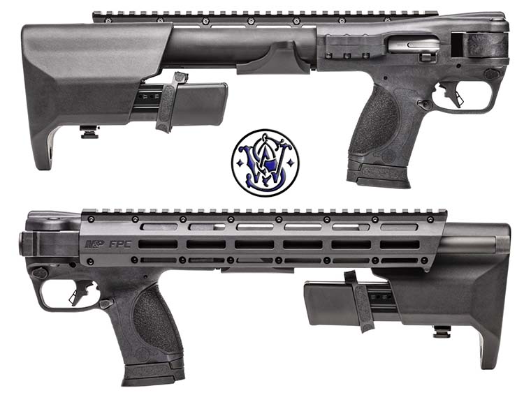 Smith & Wesson M&P FPC 9MM 16.25" Theaded Barrel Folding/Stk NEW! 12575 ...